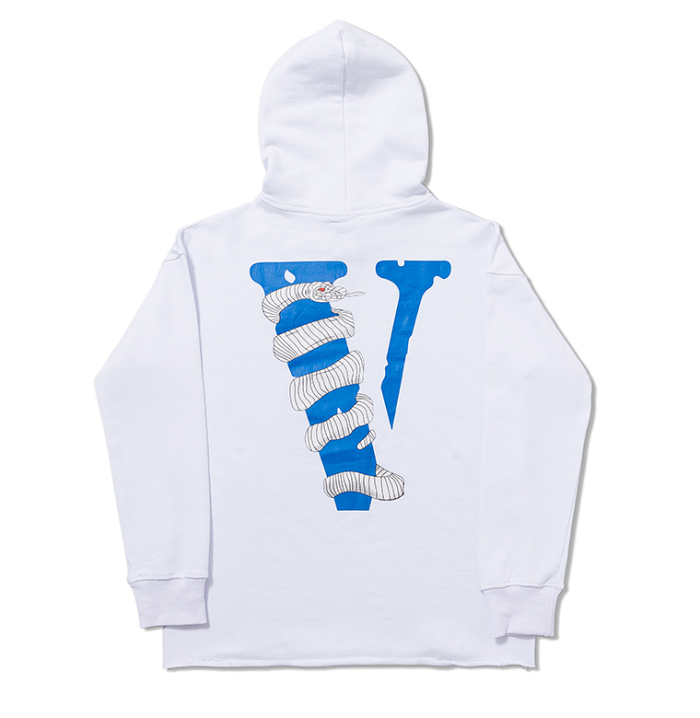 Vlone snake hoodie black & white
