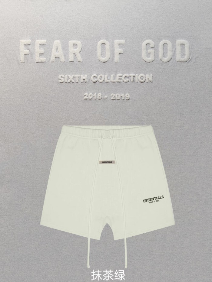 1:1 Fear of God Fog ESSENTIALS shorts 7 colors