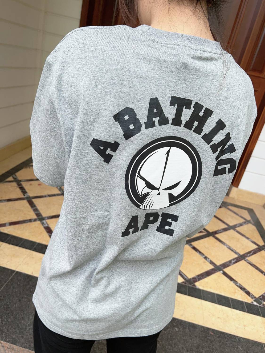 US$ 26.91 - Skull monogrammed short sleeve at back tee 4colors - www ...