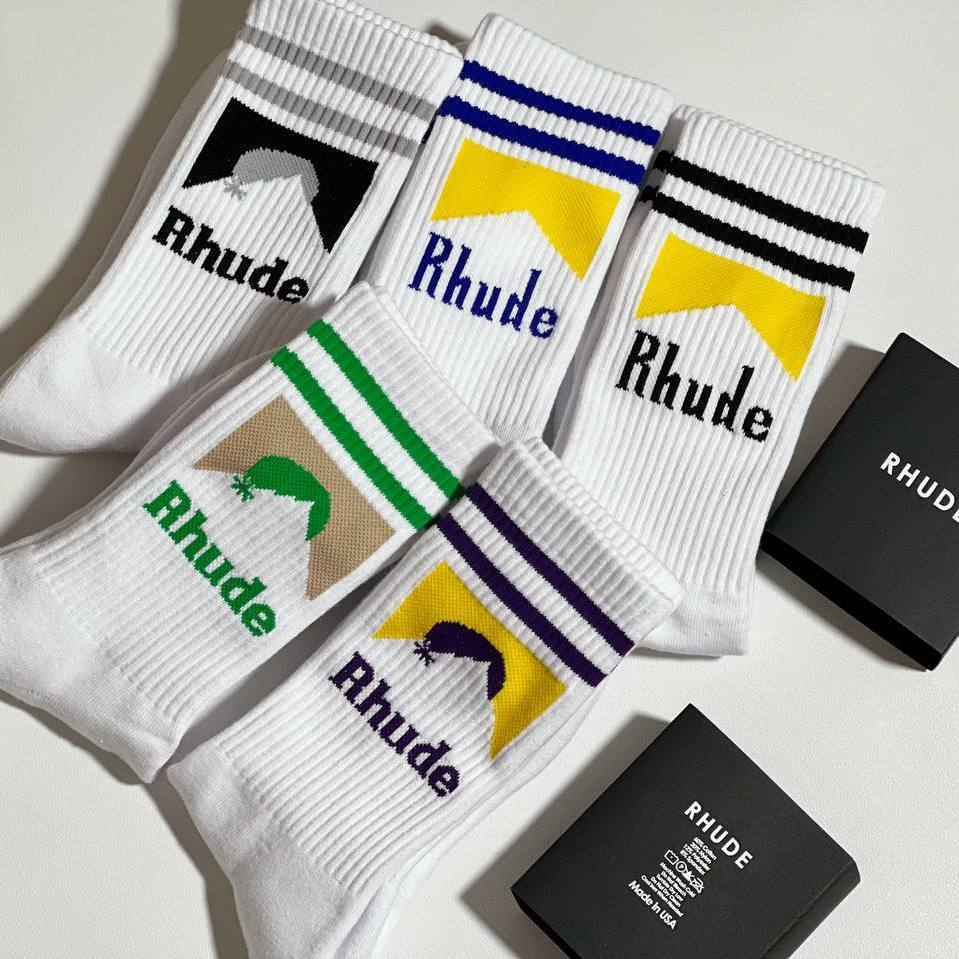 US$ 17.91 - 1:1 quality version Marlboro print stockings 5 colors - www ...