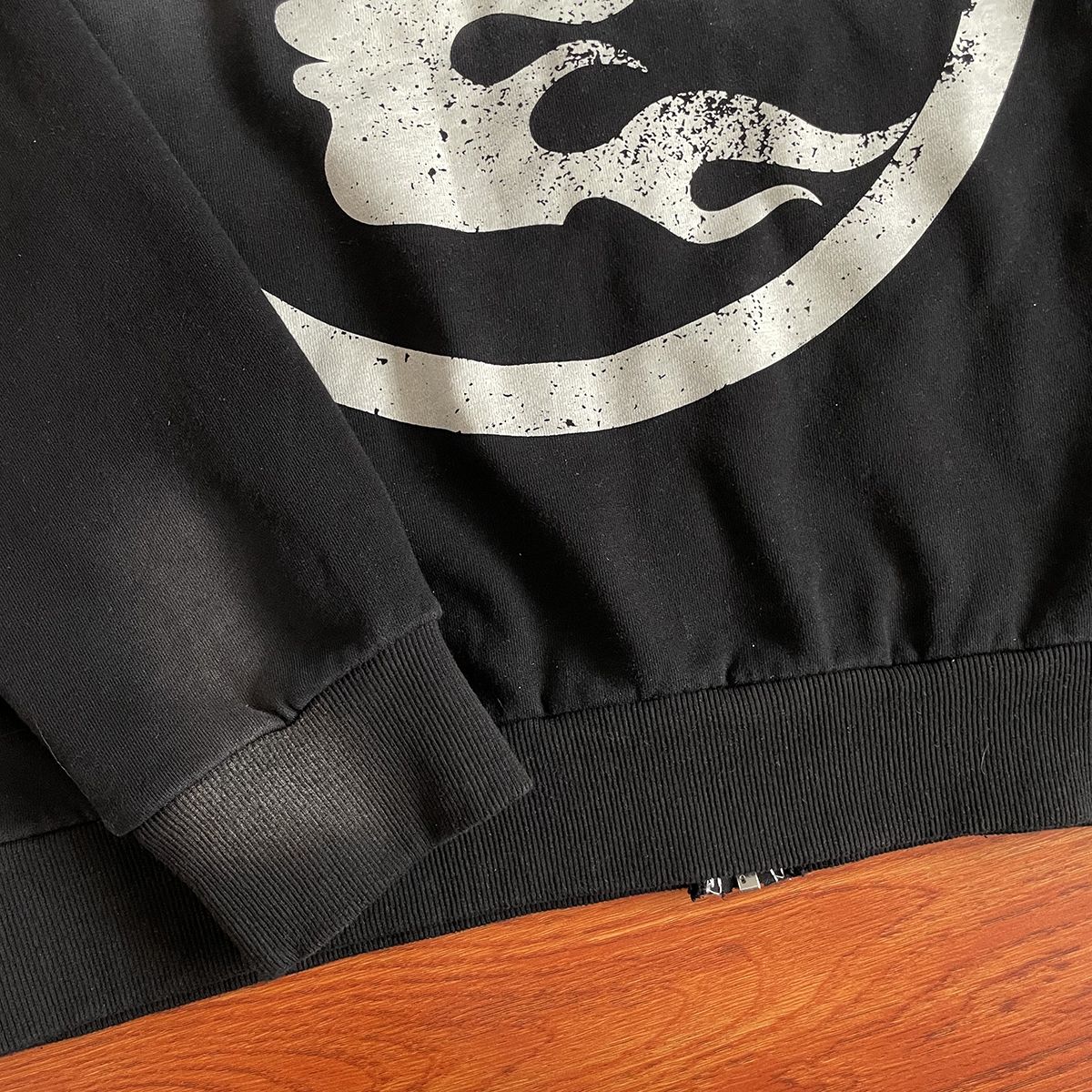 1:1 quality Hellstar Studios Distressed Black Hoodie