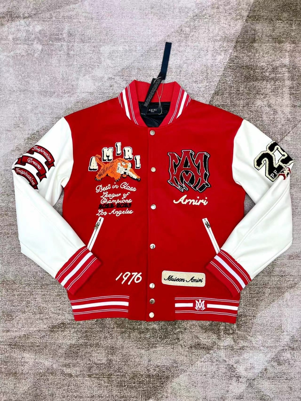 US$ 146.93 - 1:1 quality version Tigers Embroidered Baseball Jacket ...