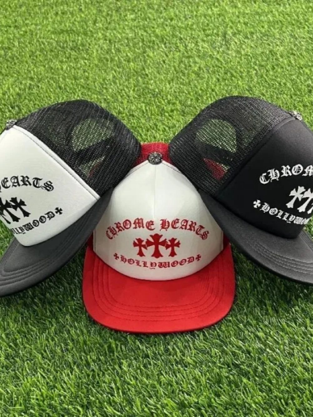 US$ 47.41 - Sanskrit letter cross trucker hat - www.youngrich.co