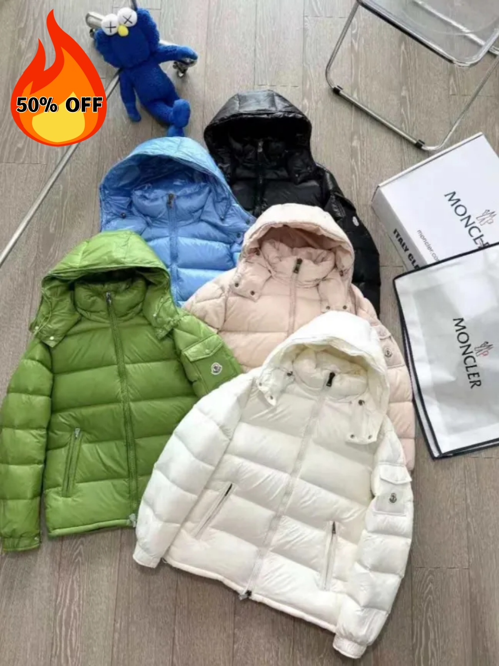 US$ 269.00 - 【Special Offer】 Maya Glossy Waterproof Small Label Down ...