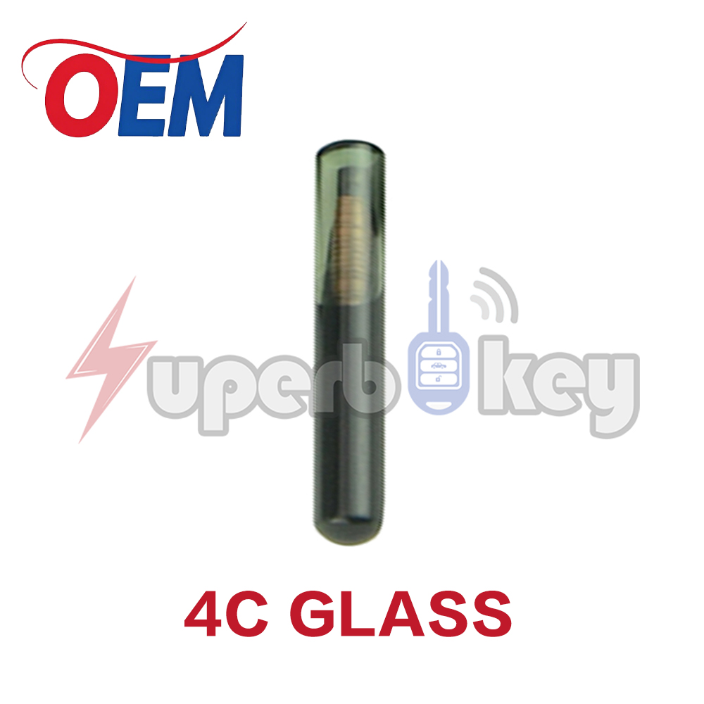 Original Toyota 4C glass transponder chip