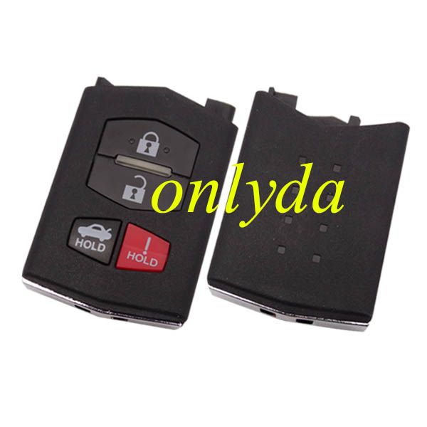For Mazda 3+1 button remote key case