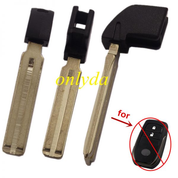 For Toyota key blade,both side with groove