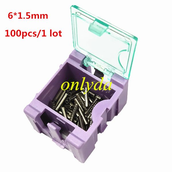 For stainless steel flip key pin size 6mm*1.5mm 100pcs/lot