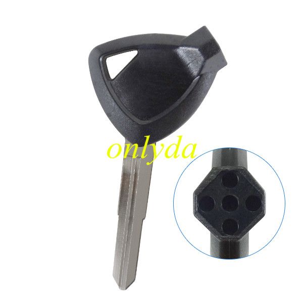 For motorcycle bike key blank with right blade