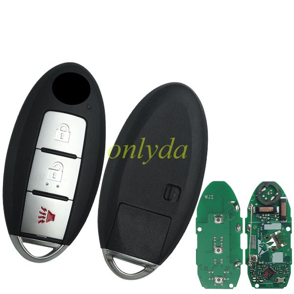 Nissan 2+1 button remote key with 4A AES chip with 434mhz for 2018-2021 ...