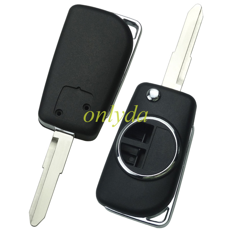 Modified for suzuki flip key shell 2 button