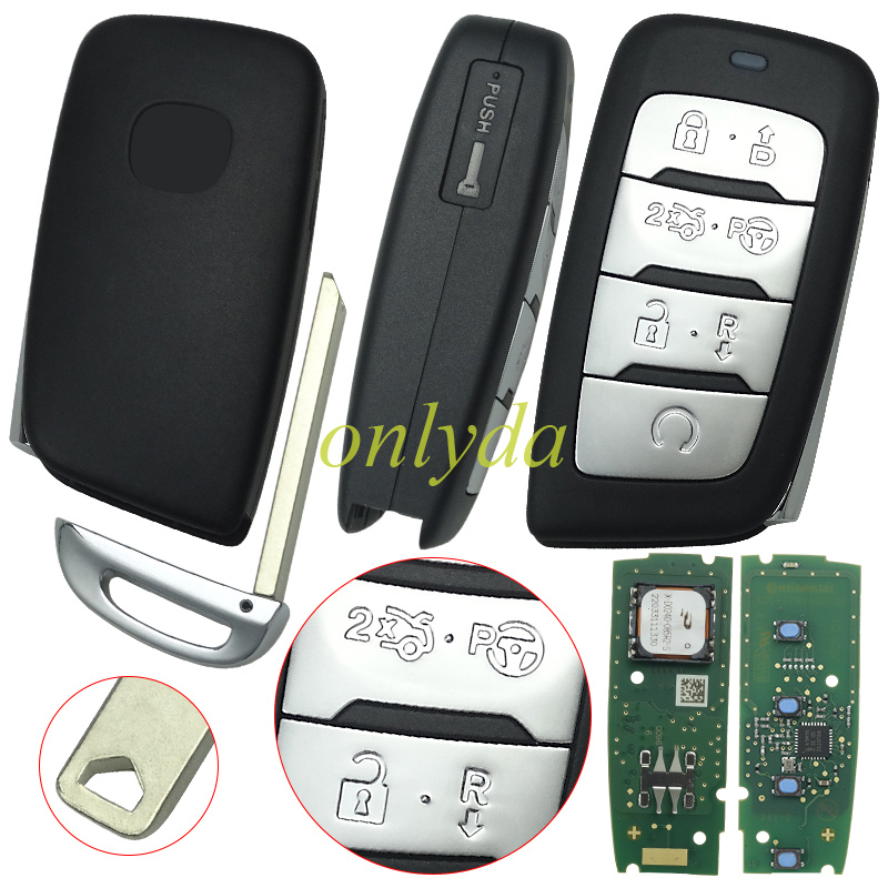 origina for changan Cs85 remote key 433mhz with 4A CHIP PN:3608030-M50