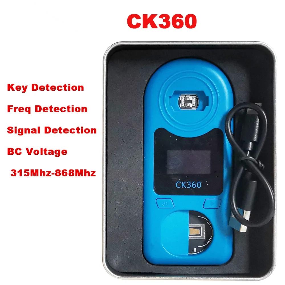 CK360 Auto Key Frequency Detector Easy Check Remote Control Key Tester ...