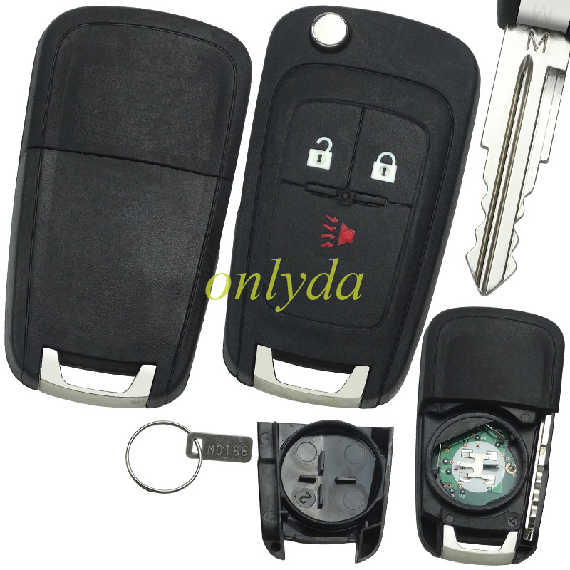OEM Remote Key 3 button For Chevrolet Spark 2013+ (433Mhz) GM94543201