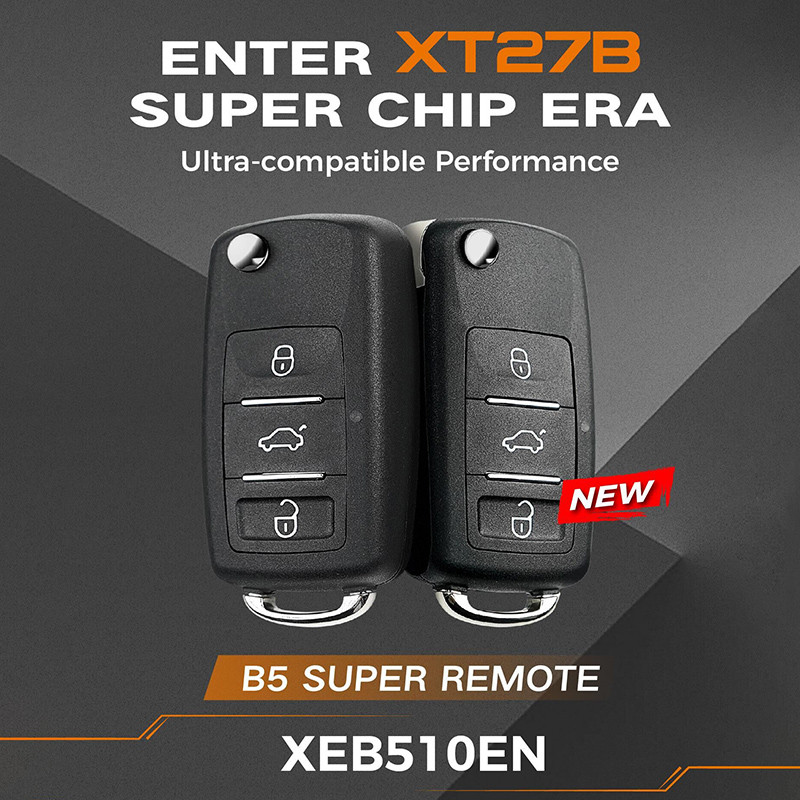 Xhorse XEB510EN Volkswagen B5 Type Super remote with XT27B super chip ...