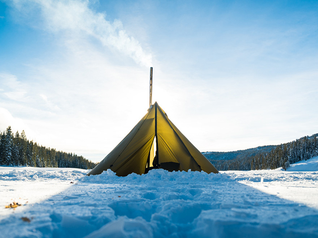 The Pros and Cons of Tipi Tents with Stoves for Winter Camping - www ...