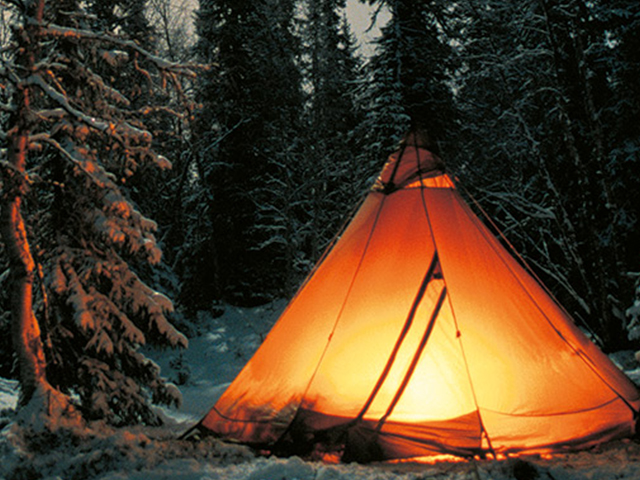 How does a Pyramid Hot Tent work? - www.firehiking.com