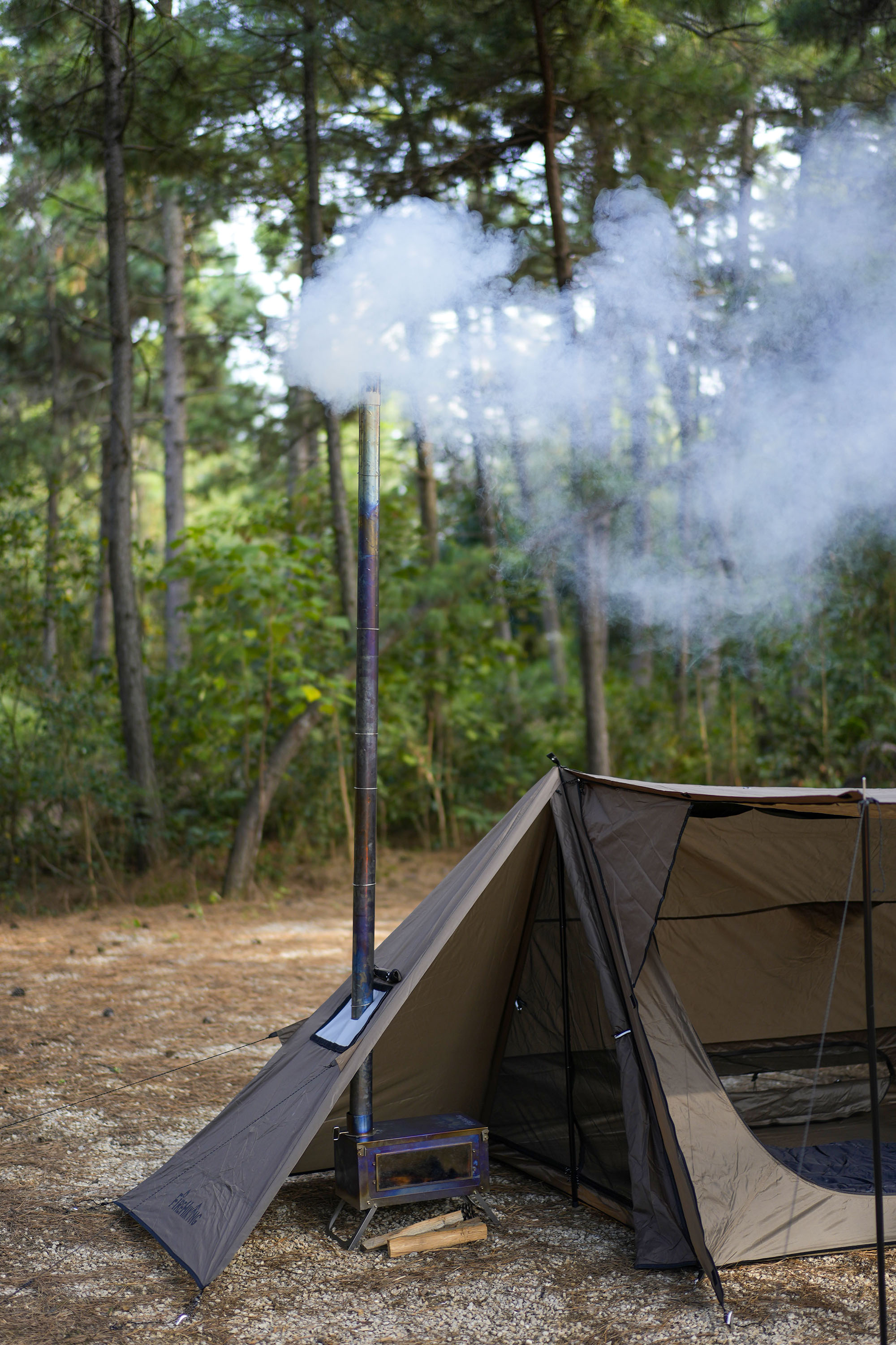 Tent with a Fireplace: Elevate Your Camping Trip with a Touch of Luxury ...