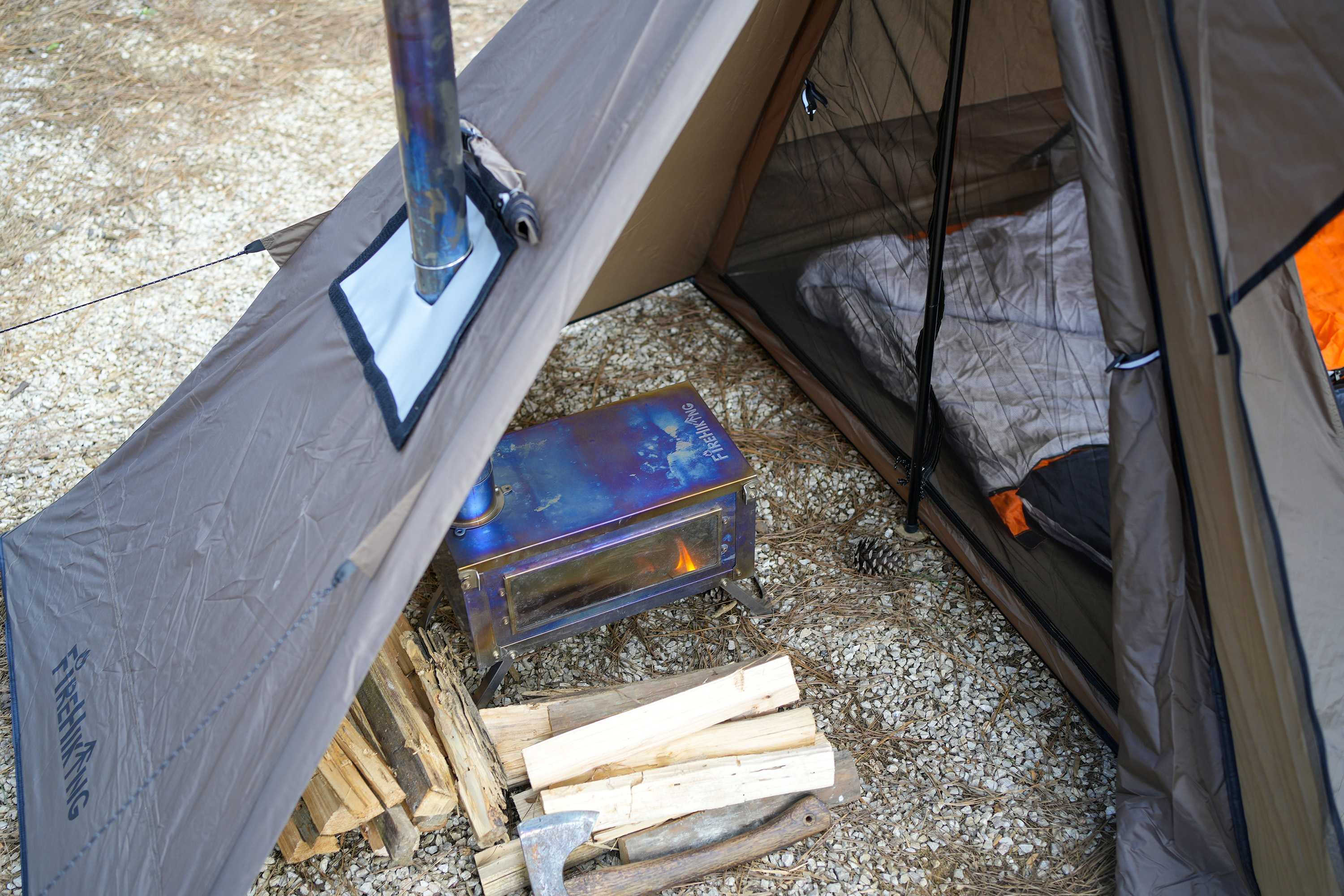 4-Season Tent with Stove Jack: Enjoy Camping Comfortably All Year Round ...