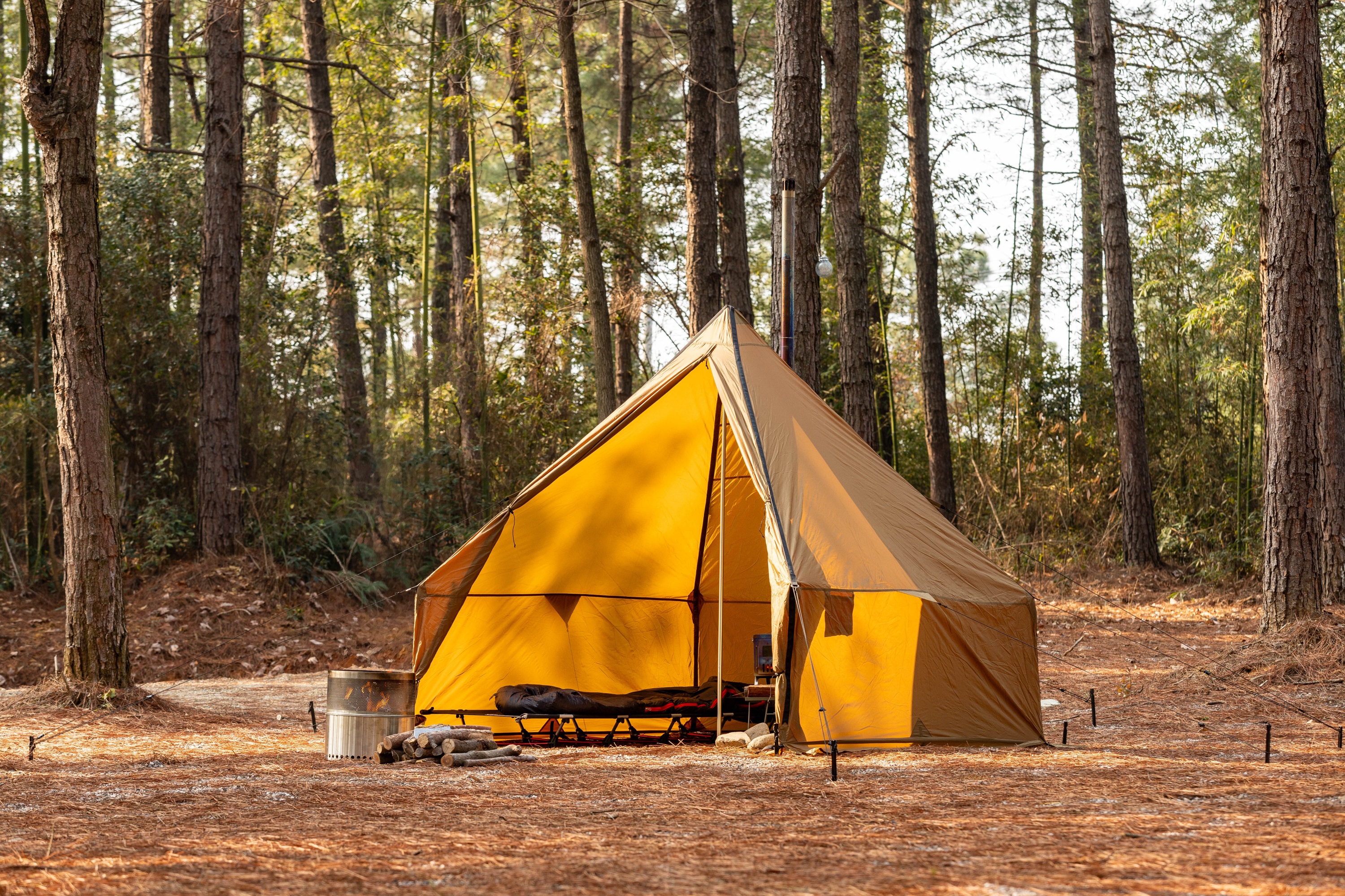 Fireyurt Yurt Tent 1-2 Person | Yurt Hot Tent with Stove Jack for 4 ...