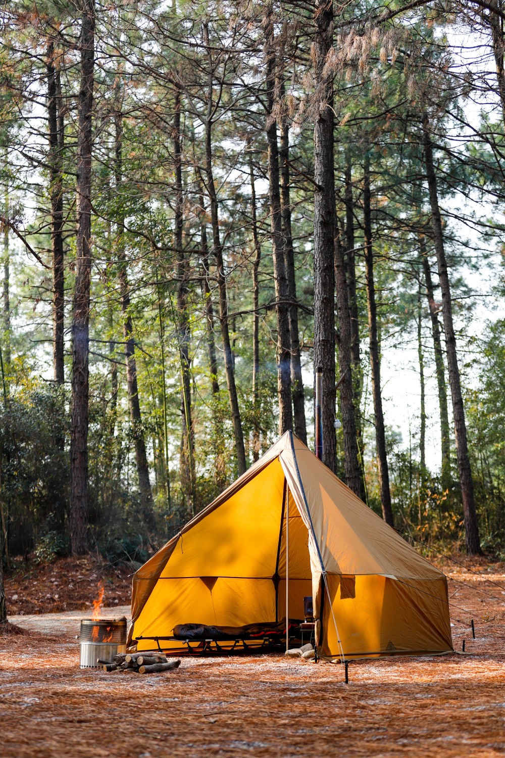 Fireyurt Yurt Tent 1-2 Person | Yurt Hot Tent with Stove Jack for 4 ...