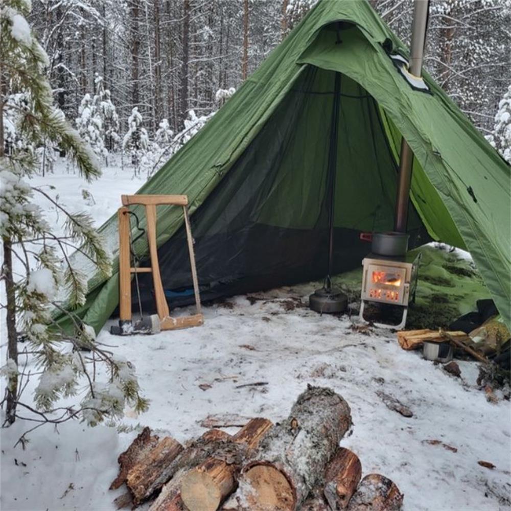 The Ultimate Camping Experience: Teepee Tents and Wood-Burning Stove ...
