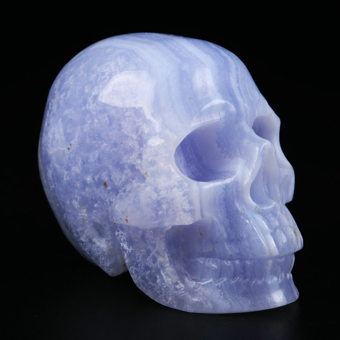 US$ 52.00 - 2 '' Blue Lace Agate B710 - www.mrskull-crystalskulls.com