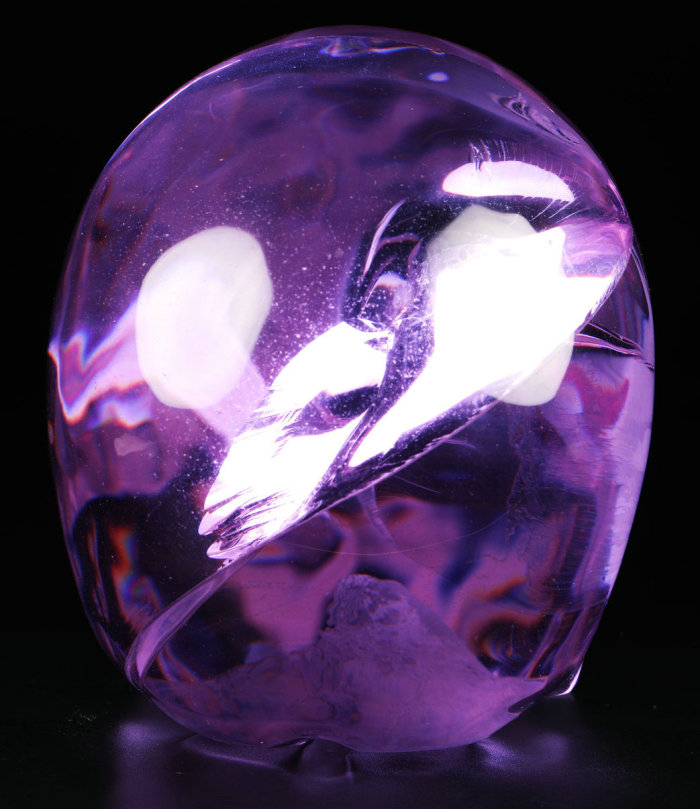 US$ 80.00 - 5 '' Purple Obsidian K692 - www.mr-skull.com
