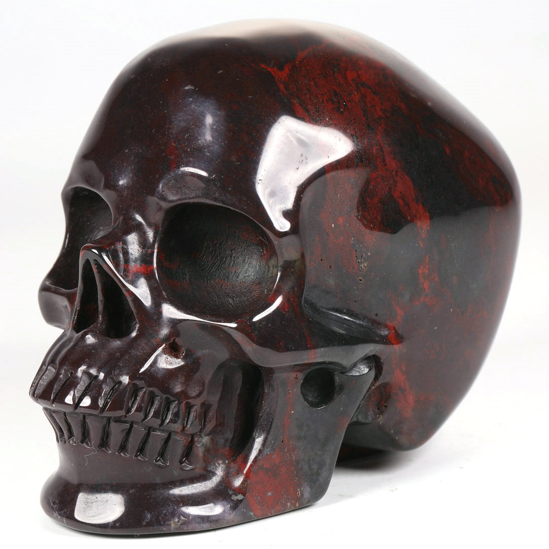 US$ 26.00 - 3.5 '' Chicken Bloodstone Q128 - www.mr-skull.com