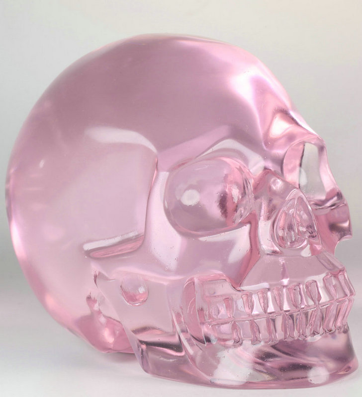 US$ 49.00 - 5 '' Pink Obsidian K2507 - www.mr-skull.com