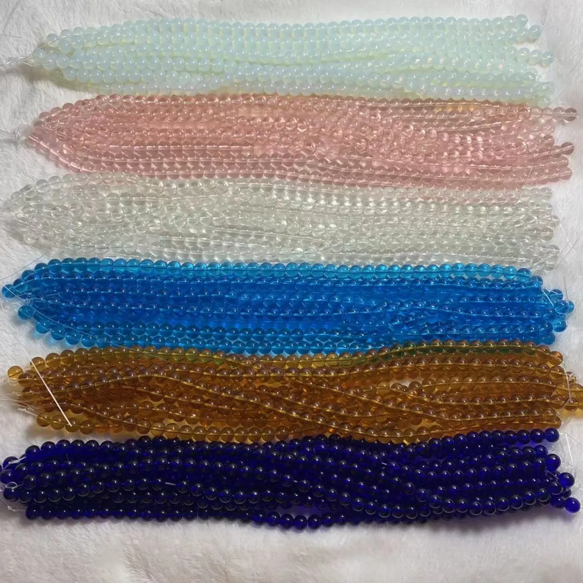 10mm transparent glass bead