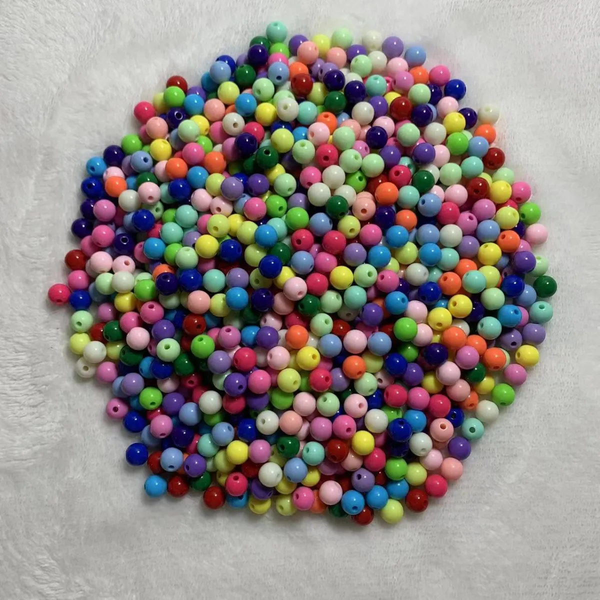 10mm acrylic beads