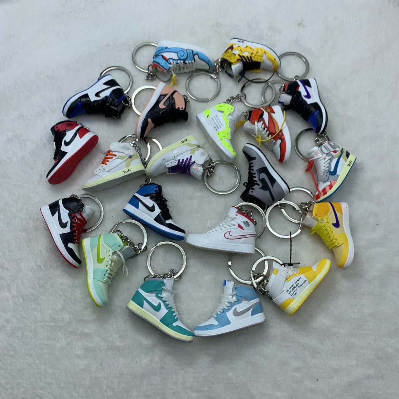 sneaker key chain charms