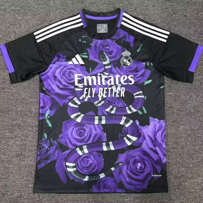 US$ 14.50 - 25-26 RMA Purple Special Edition Fans Training Shirts *玫瑰蛇 ...
