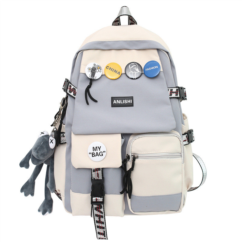 Trendy Women's Fashion Waterproof Harajuku Large Capacity College Backpack