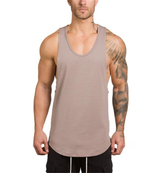 Men's Sleeveless Bodybuilding Muscle Workout Tank Top Gym Undershirt