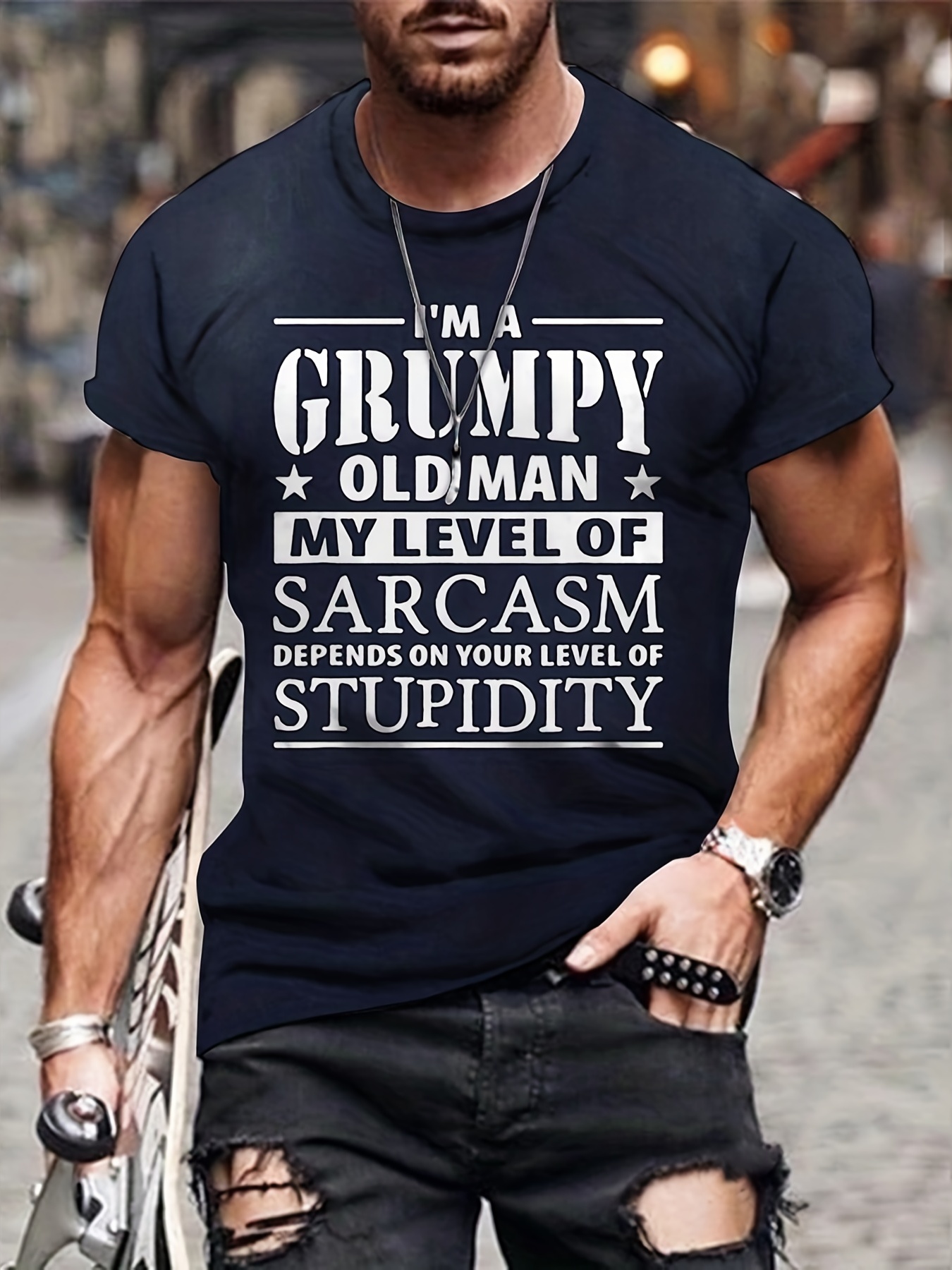 Grumpy Old Man T-Shirt: Vintage and Trendy, Perfect for Summer Wear ...