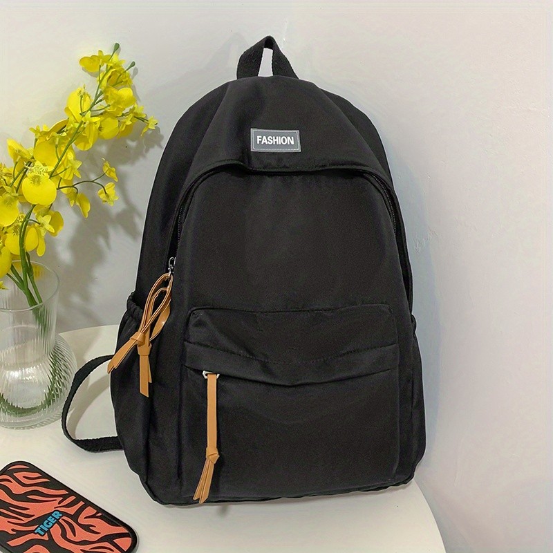 Backpack Simple Large Capacity Backpack Female Junior High School ...