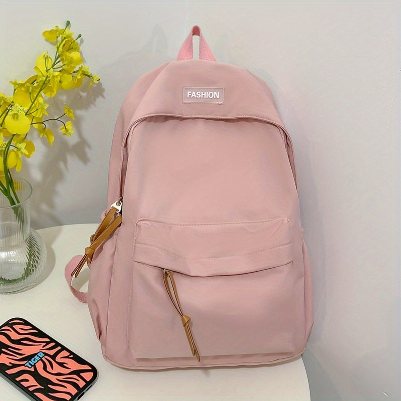 Backpack Simple Large Capacity Backpack Female Junior High School ...