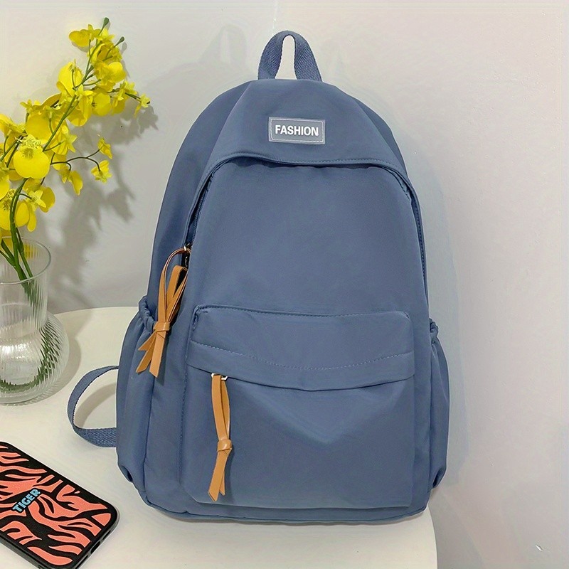 Backpack Simple Large Capacity Backpack Female Junior High School ...