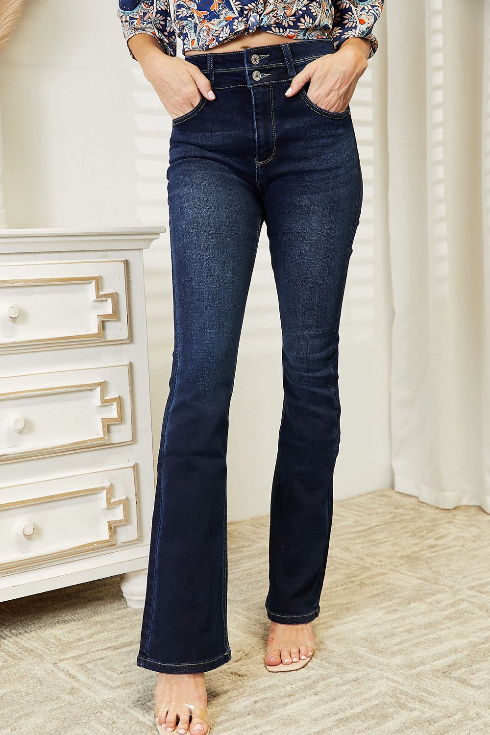 Kancan Jade Bootcut Jeans