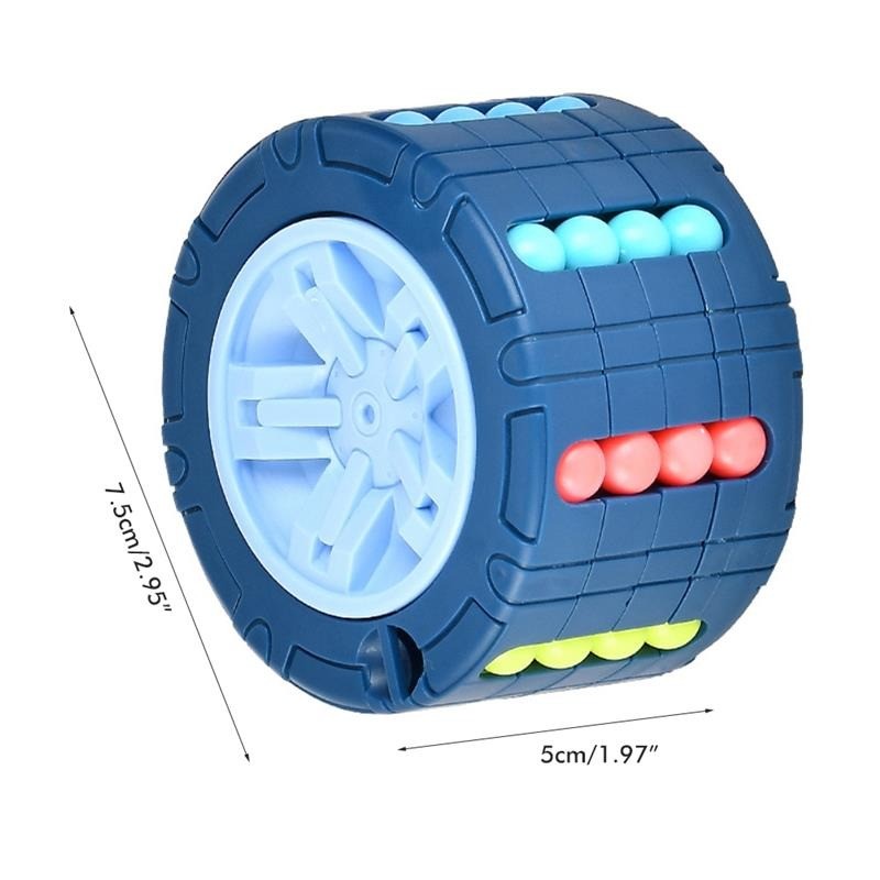 3D Cylinder Cube Toy Magical Bean Gyro Rotate Slide Puzzle Games ...