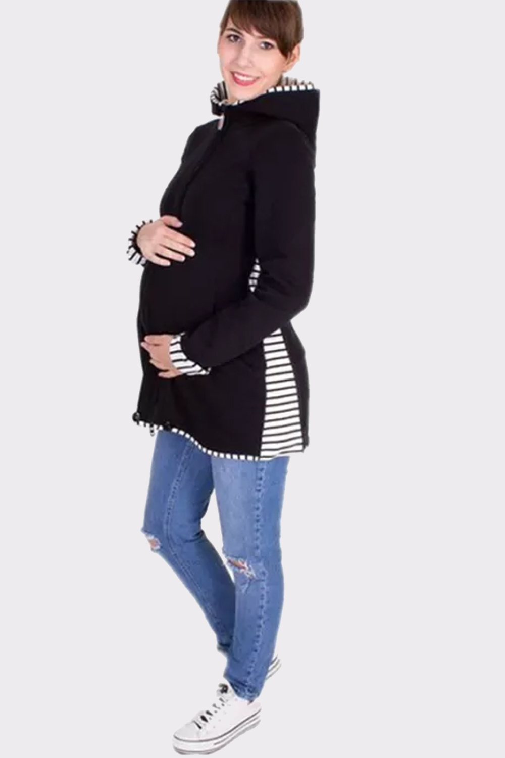 Maternity Women Clothes Baby Carrier Jacket Kangaroo Spring Autumn ...