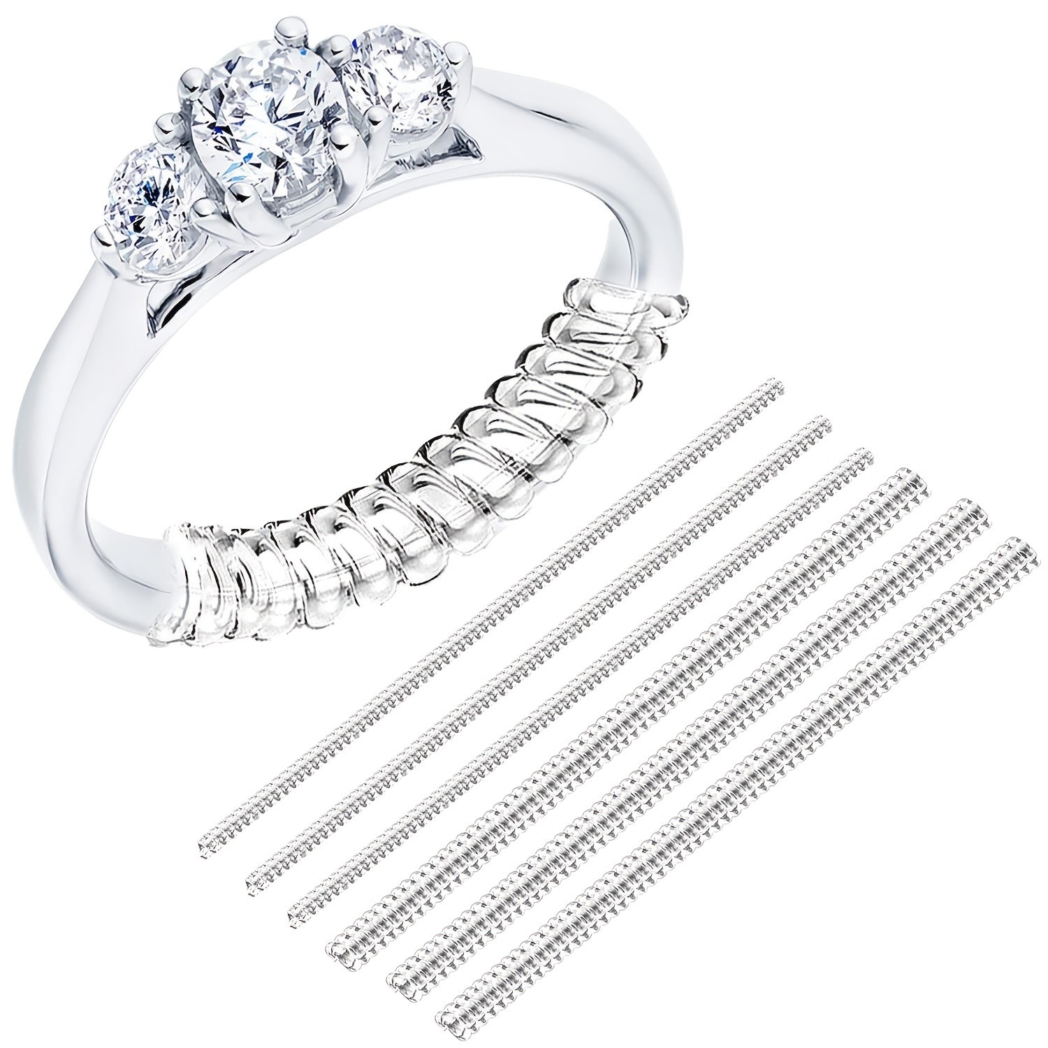 Ring Sizer Adjuster: Comfortable and Easy to Use Silicone Guards for ...