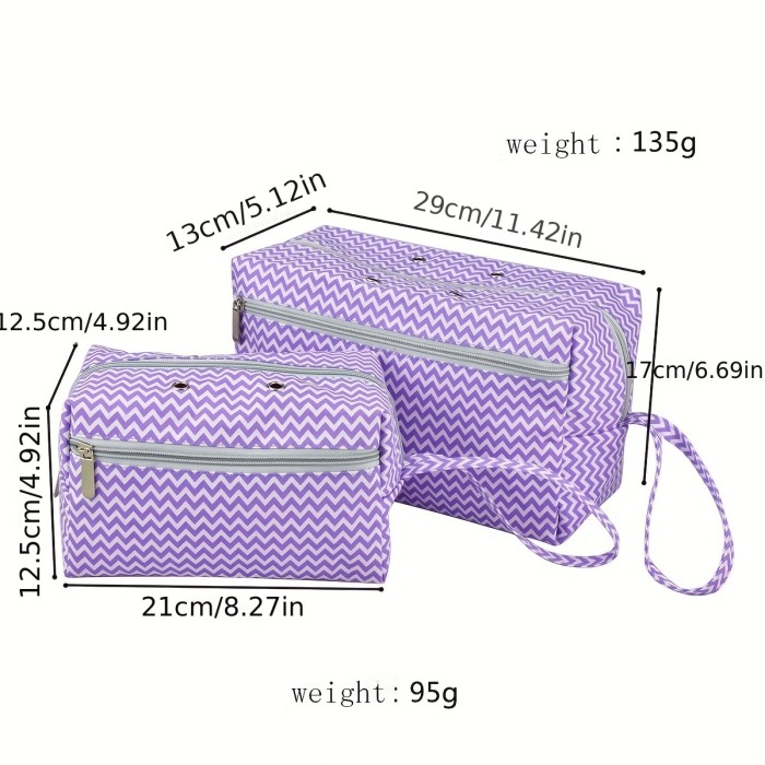 Yarn Storage Bag, Fabric Storage Bag With 4 Wire Hole And Compartment