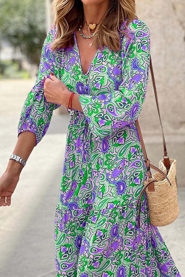 Print Maxi Dress