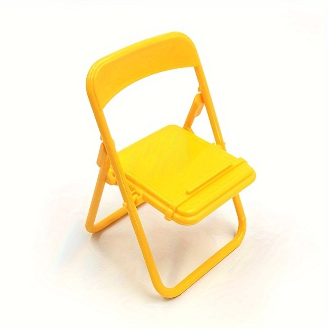 1pc Phone Holder, Phone Stand, Watching Stool Shape Auxiliary ...