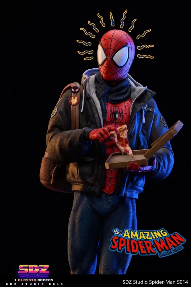 PRE-ORDER SDZ Studio Spider-Man Holiday S014 spiderman 1/4 scale ...