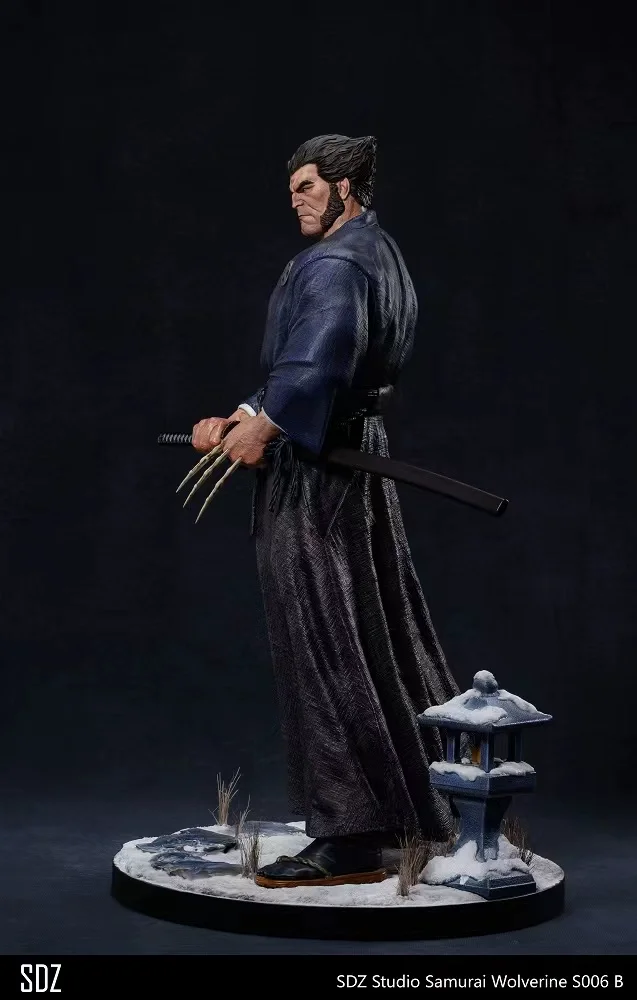 In stock Marvel X-Men Logan SDZ Studio Samurai Wolverine 1/4 Scale ...