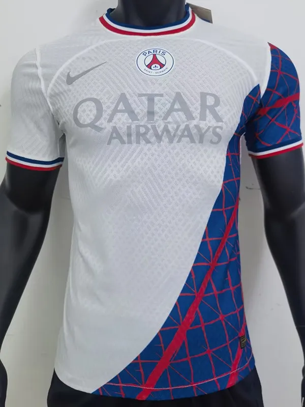 2023 Psg Special Edition White Blue Player Version Training Shirts